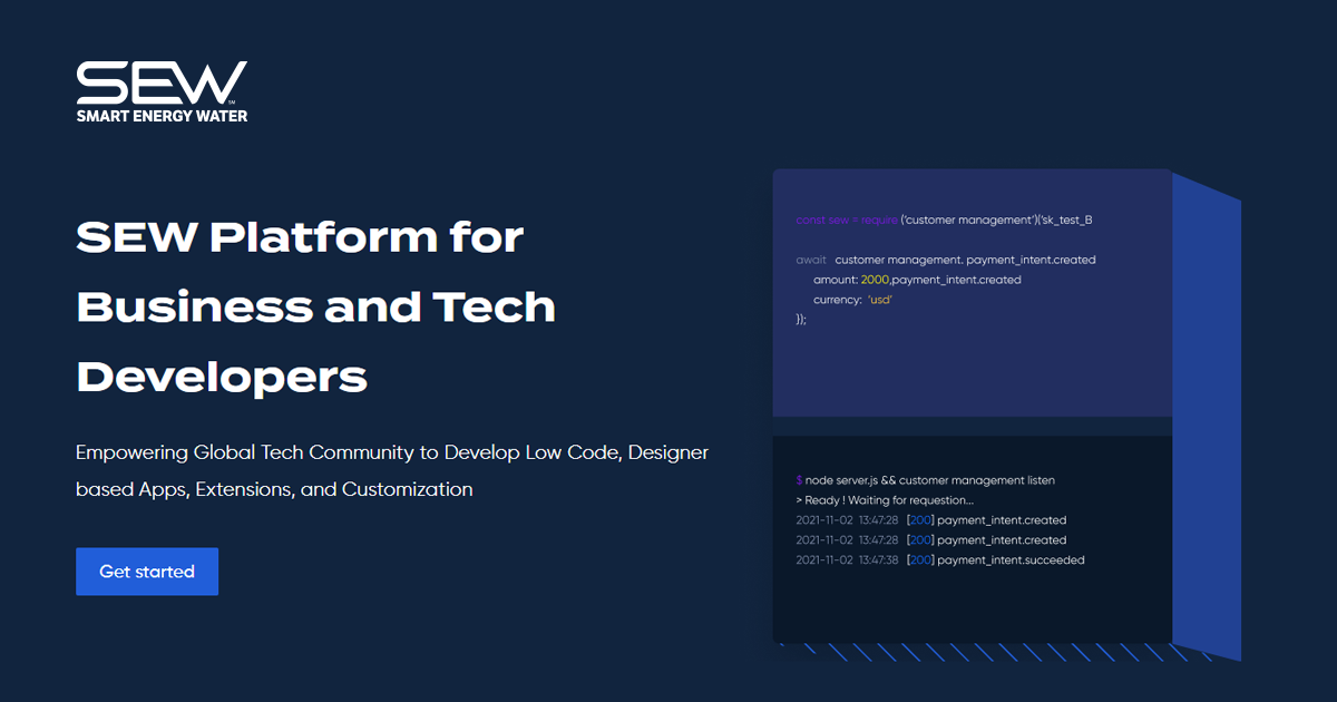 SEW Platform for Business and Tech Developers