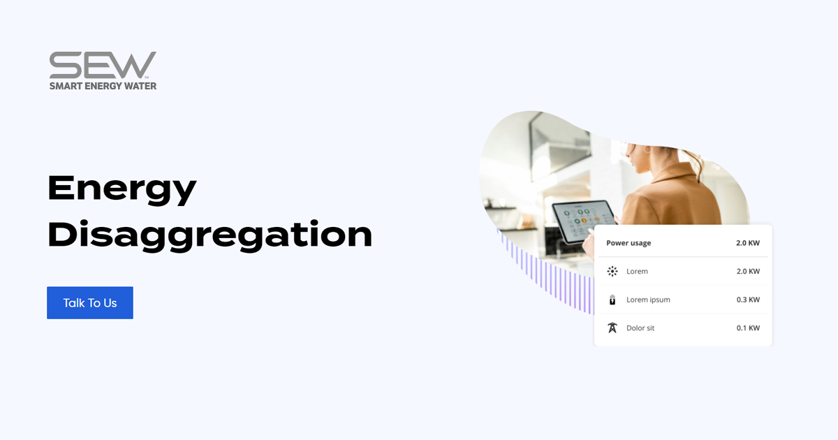 Energy Disaggregation by Smart Energy Water