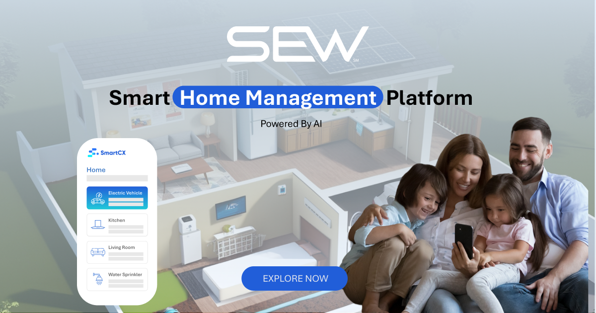 Smart Home Management Platform by SEW, Powered by AI