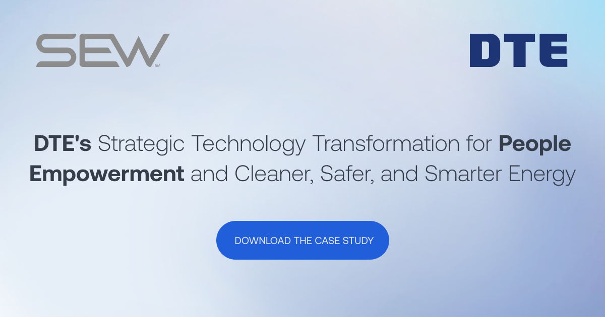 DTE's Technology Transformation with AI Platform | SEW Success Story