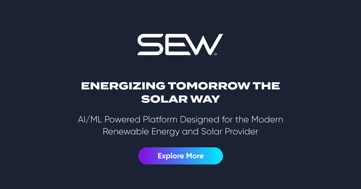 Empowering Solar Providers with AI-Powered Digital Platforms | SEW